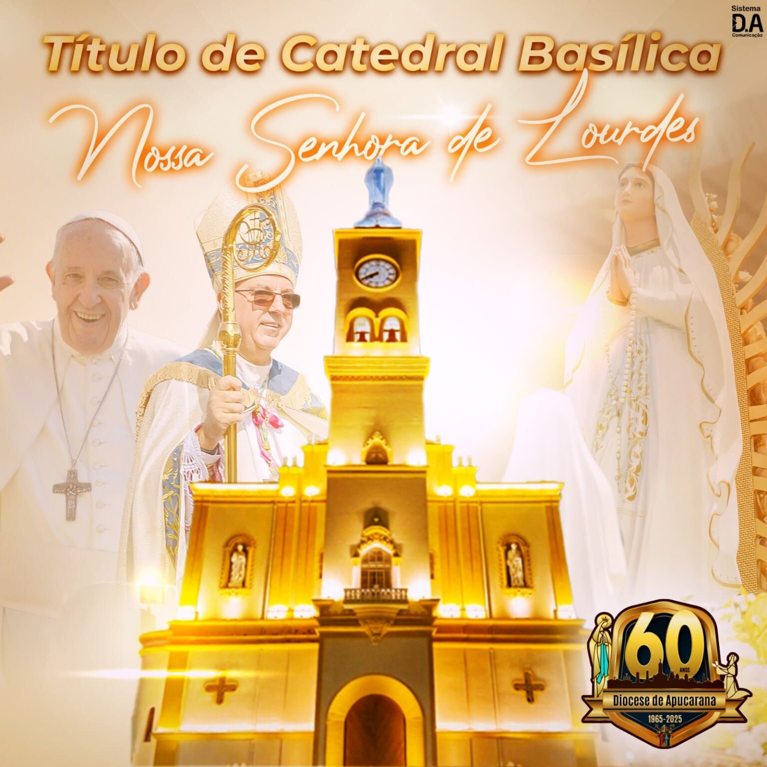 Papa Francisco concede título de Basílica à Catedral da Diocese de Apucarana (PR) | CNBB ...